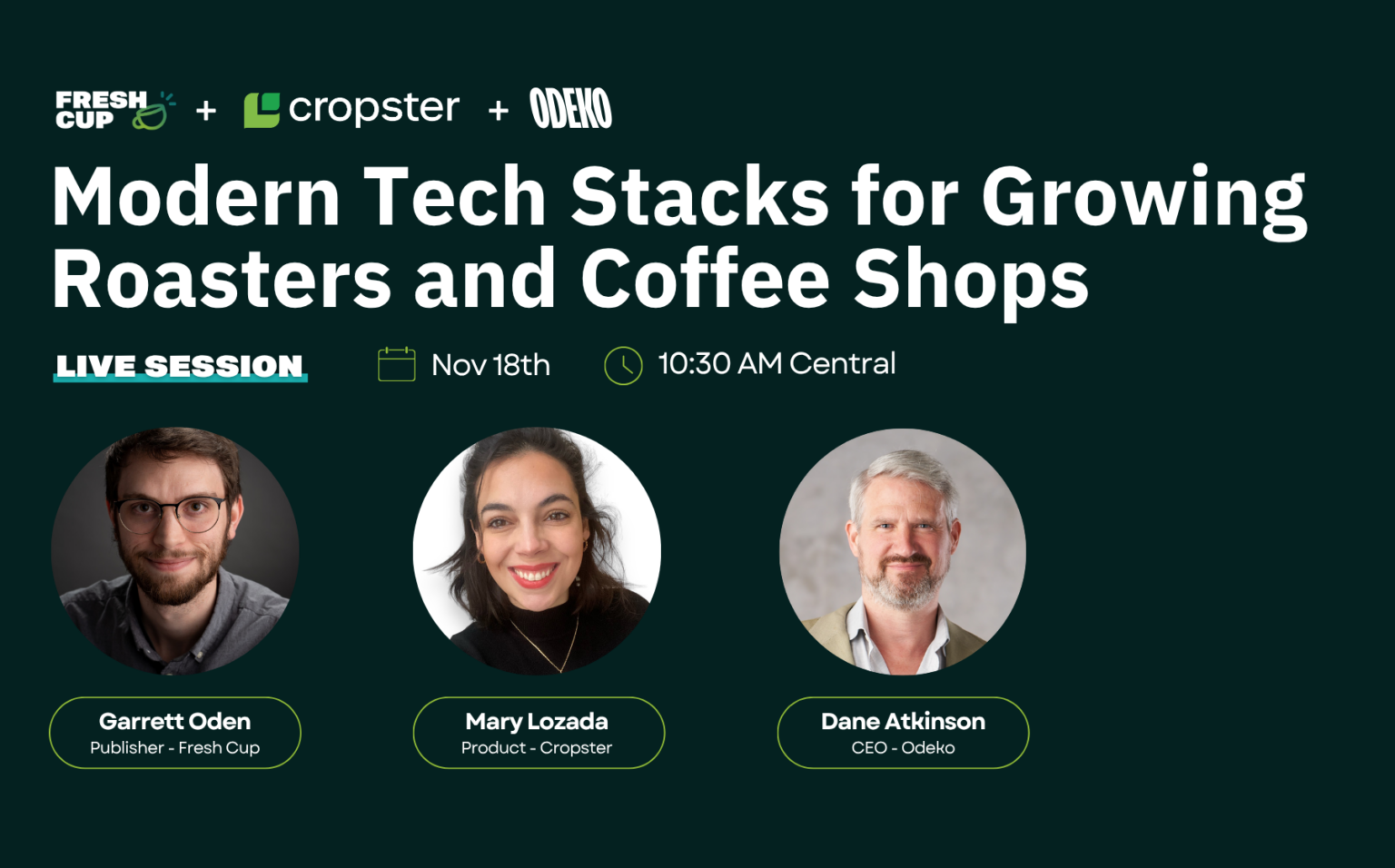 Cropster: Software for Better Coffee | Roasting & Inventory